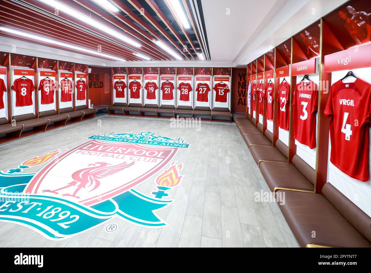 Liverpool, UK. 04th May, 2023. Anfield is a football stadium in Anfield ...