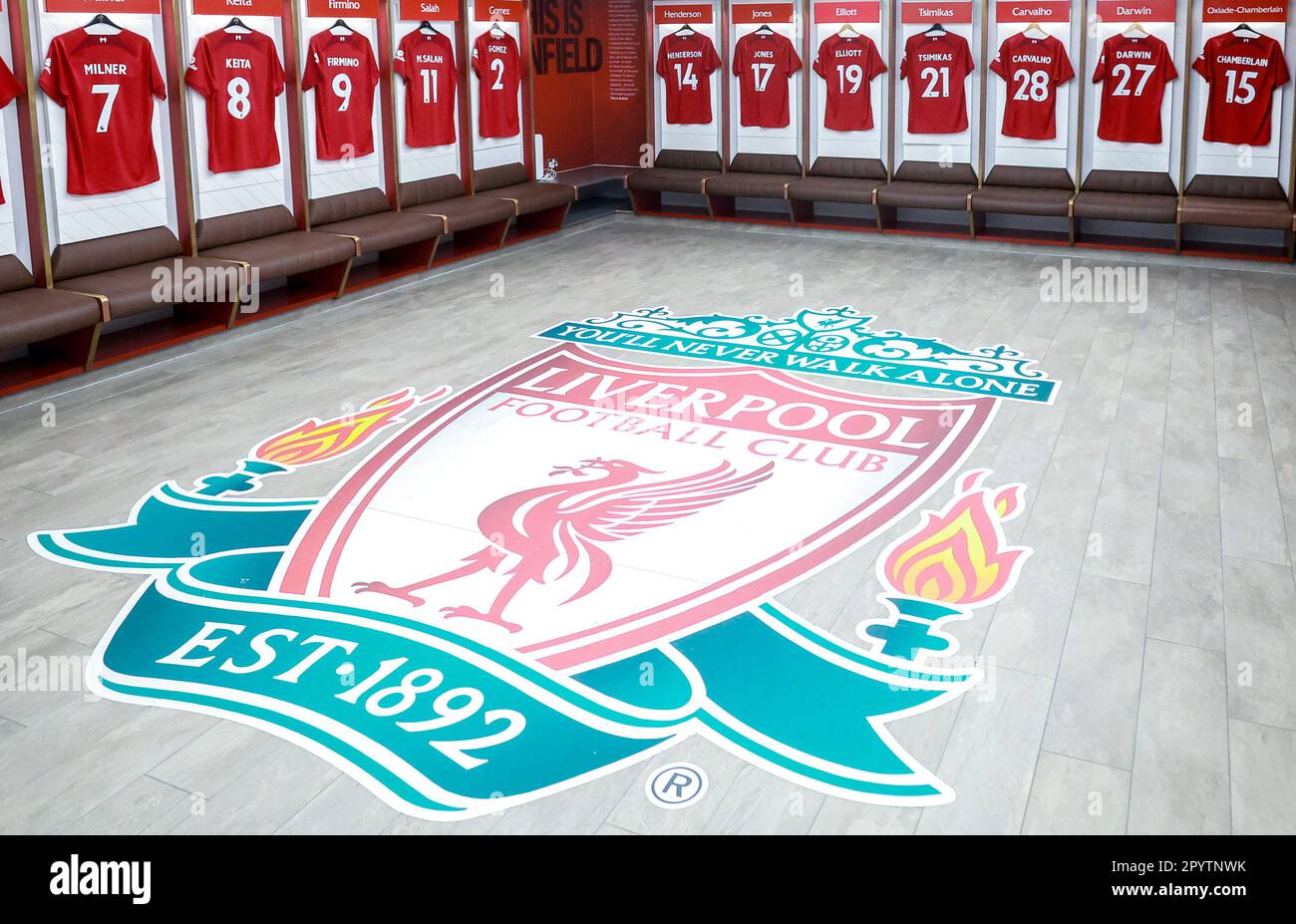 Liverpool, UK. 04th May, 2023. Anfield is a football stadium in Anfield ...