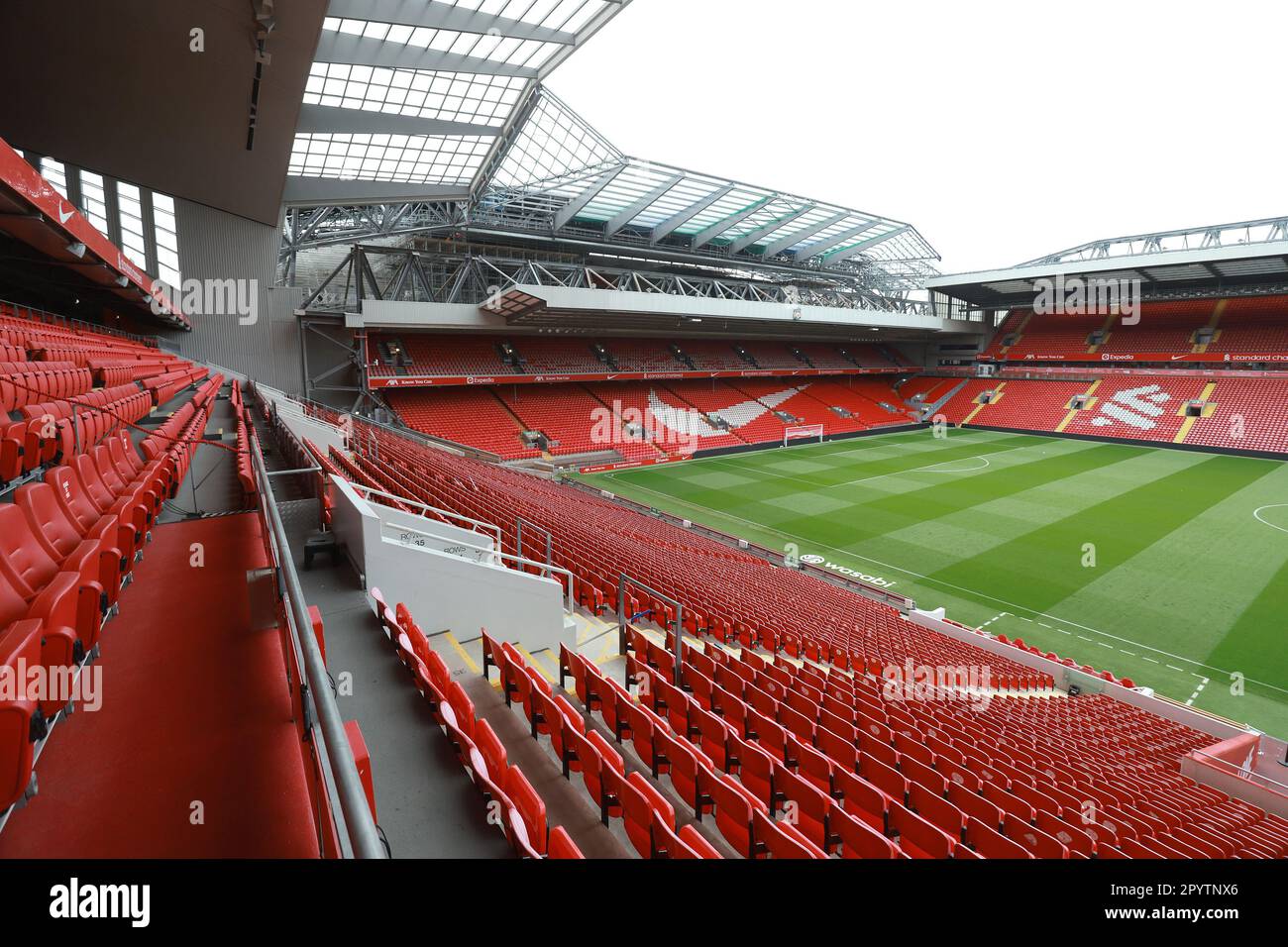 Liverpool, UK. 04th May, 2023. Anfield is a football stadium in Anfield ...
