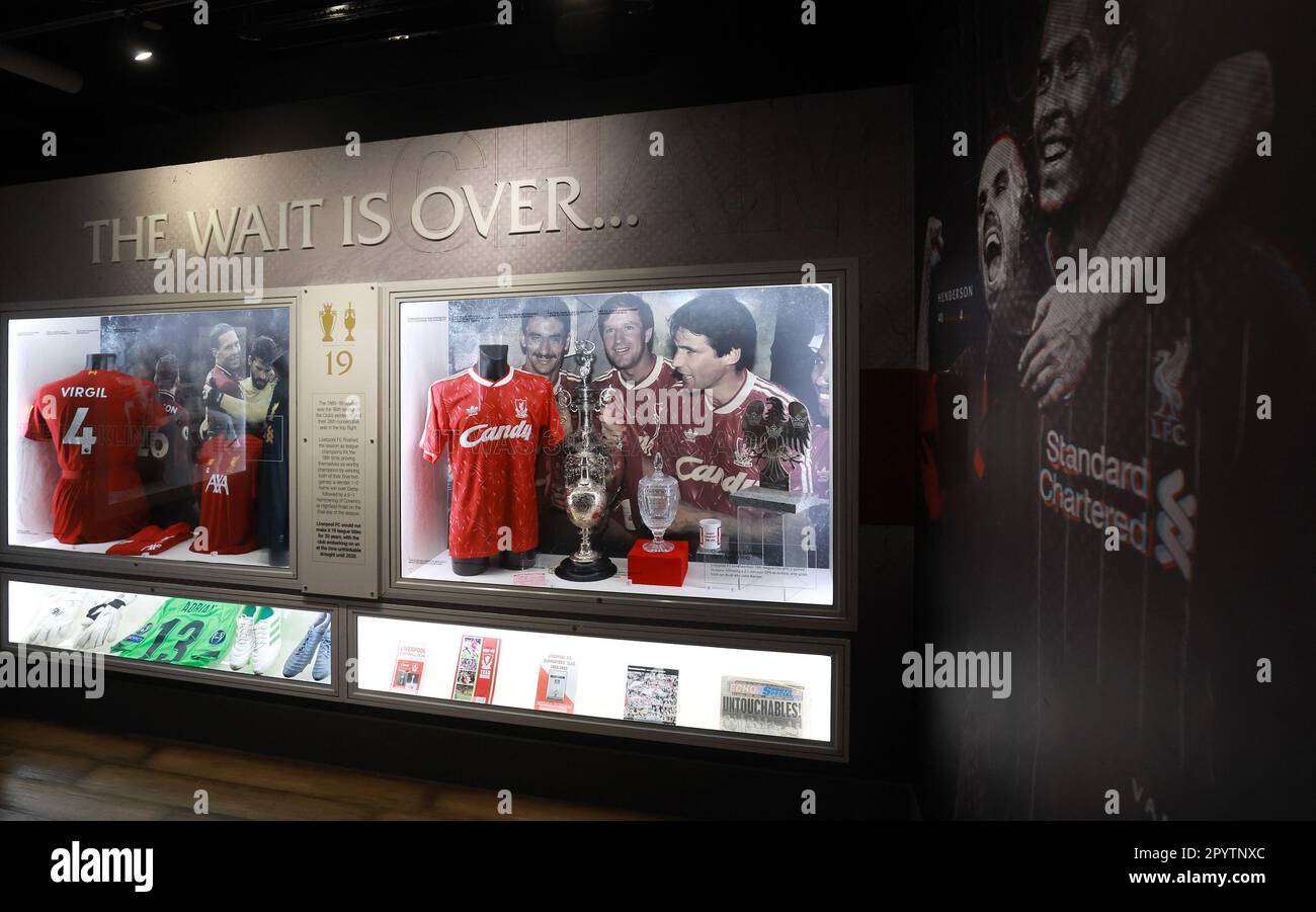 Liverpool, UK. 04th May, 2023. Anfield is a football stadium in Anfield ...