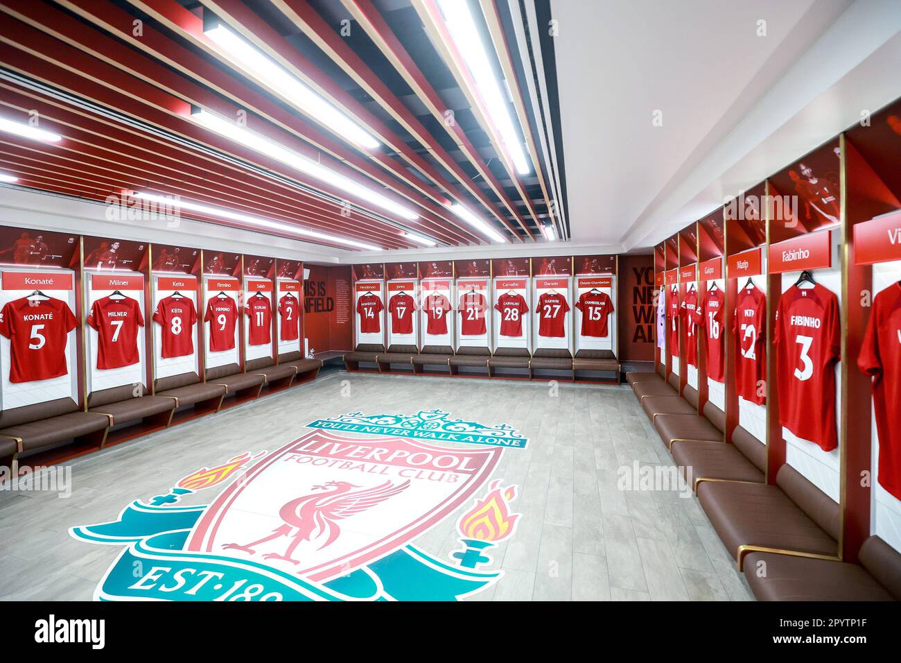 Liverpool, UK. 04th May, 2023. Anfield is a football stadium in Anfield ...