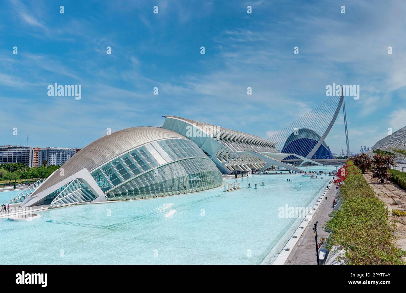 The Hemisfèric within the City of Arts and Sciences (La Ciudad de las ...