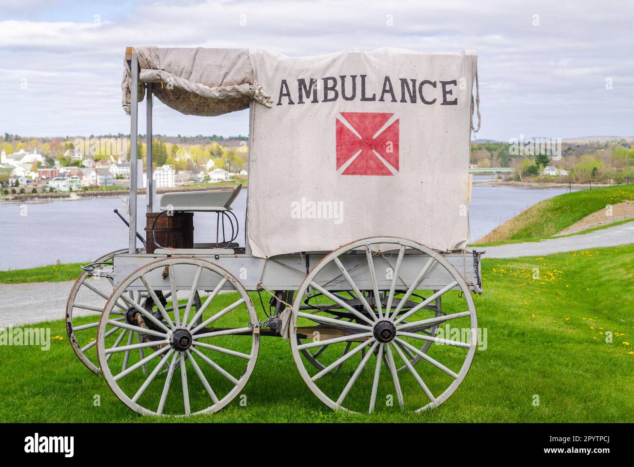 Fort Knox State Park in Maine on a Summer Day Stock Photo - Alamy