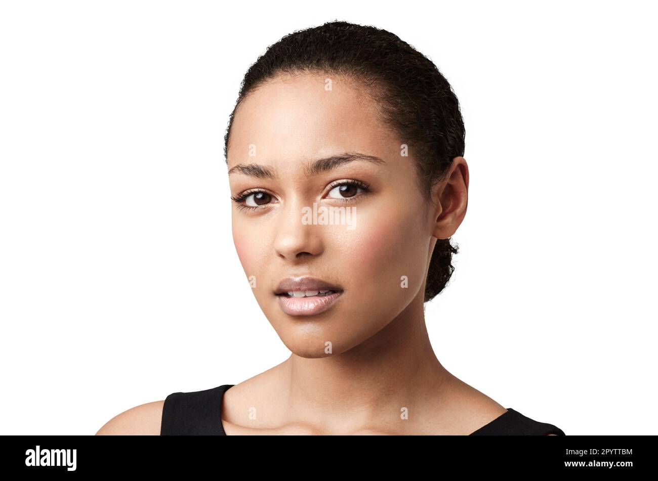 Beautiful Model Face Front