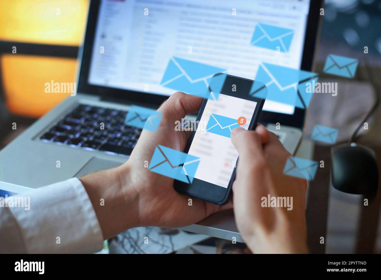 Person mailing letter hi-res stock photography and images - Alamy