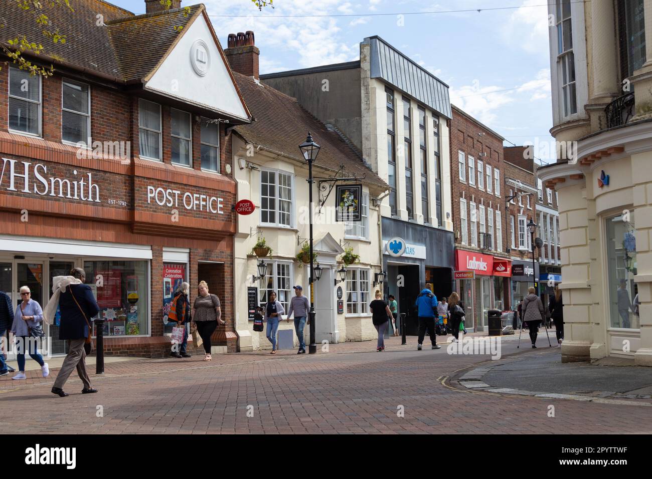 High street, ashford, kent, uk Stock Photo - Alamy