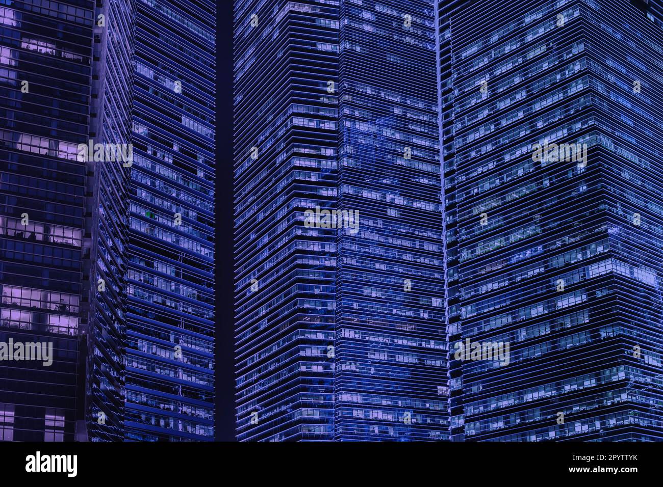 futuristic business background with modern architecture office ...