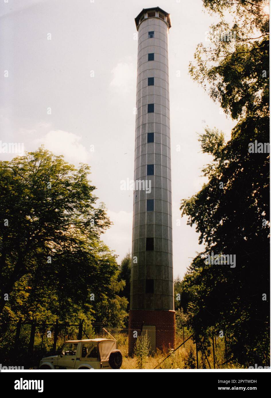 The fire watch tower on the small Ravensberg in Potsdam is used for ...