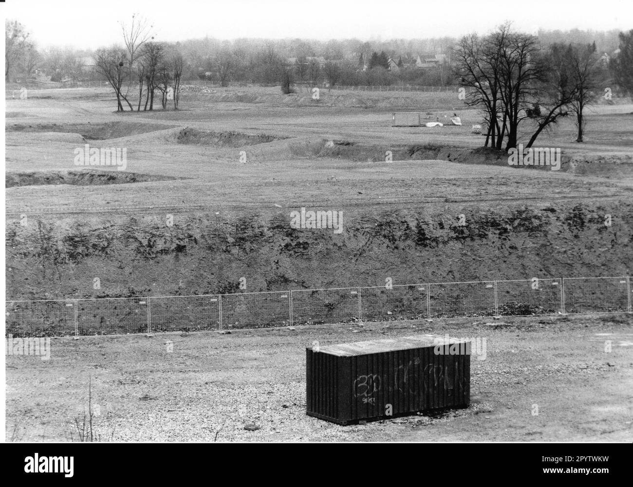 The Bornstedter Feld. The Bugapark or Volkspark is to be built on this ...