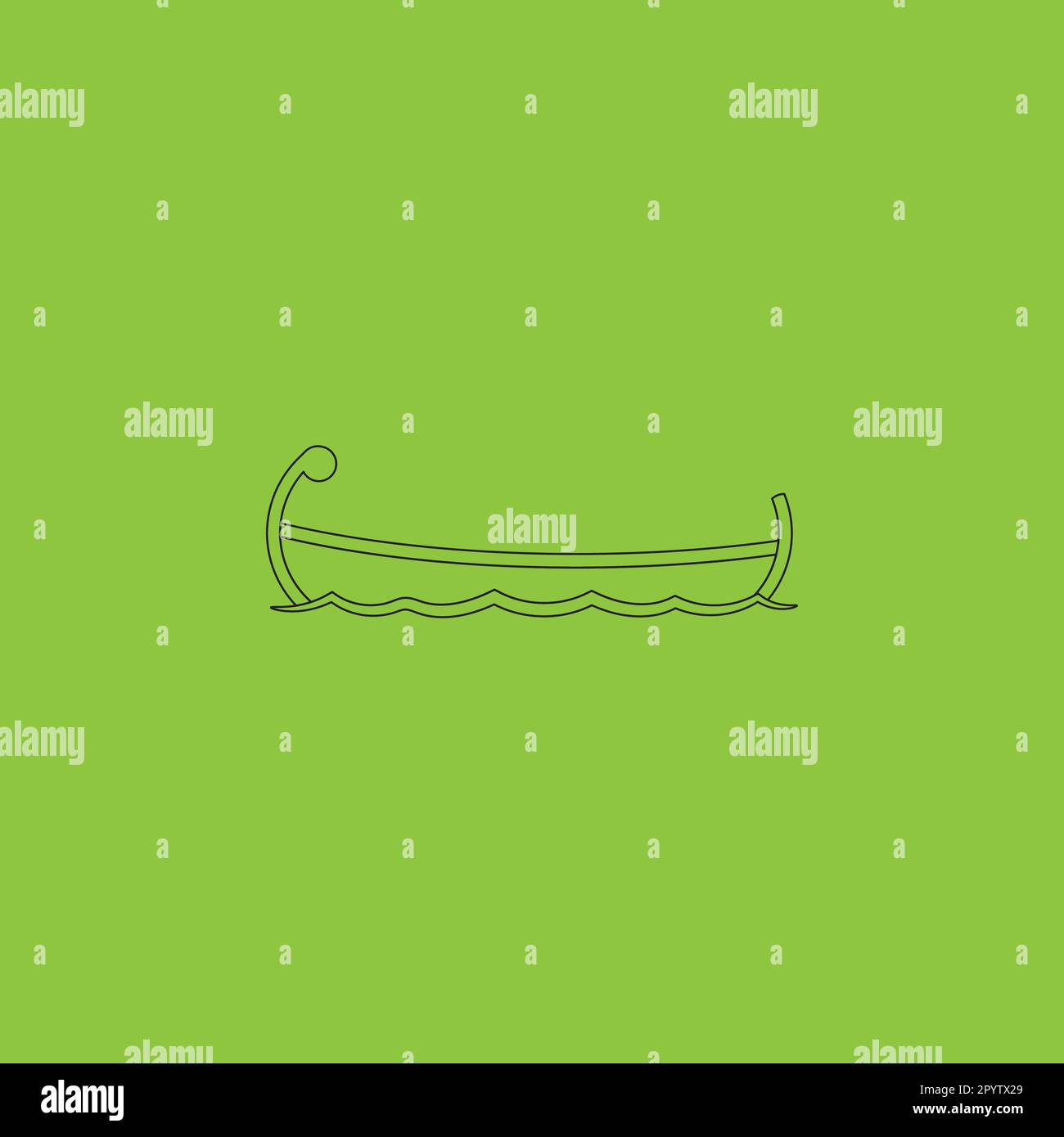 Old Wooden boat vector image Stock Vector Image & Art - Alamy