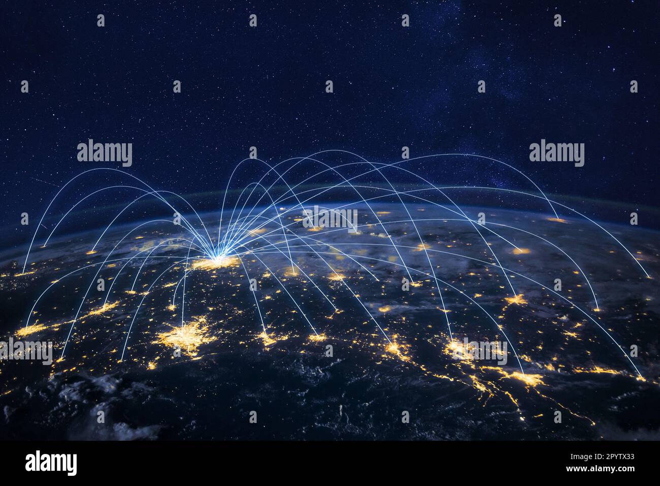 Distribution network map hi-res stock photography and images - Alamy