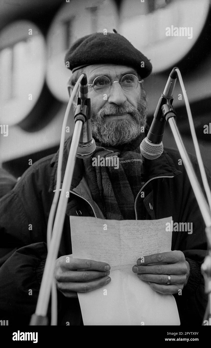 GDR, Berlin, 19.11.1989, demonstration on November 19 '89: rally on ...