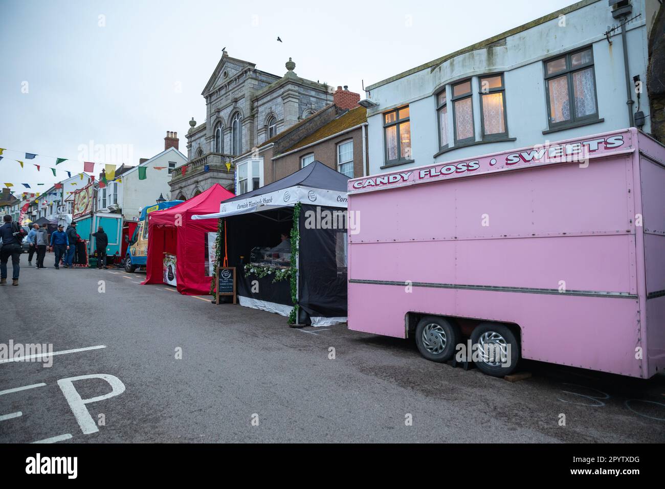 Helston,Cornwall,5th May 2023,Flora Day which is an ancient spring ...