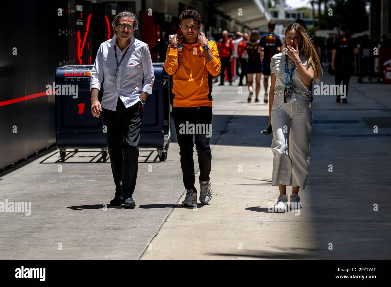 Miami, United States, May 04, Lando Norris, from the United Kingdom ...