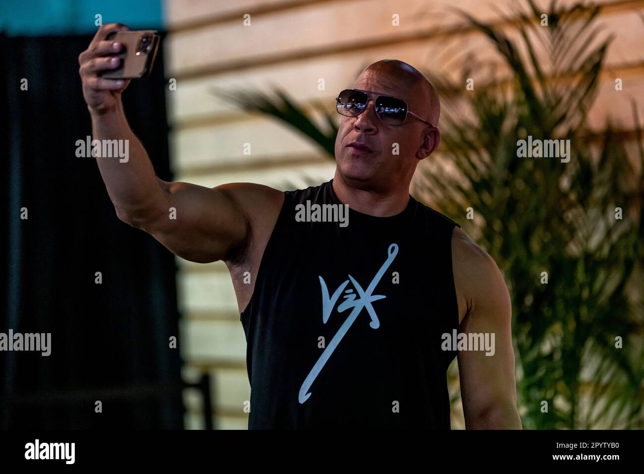Miami, United States, 05th May 2023, Vin Diesel attending the build up ...