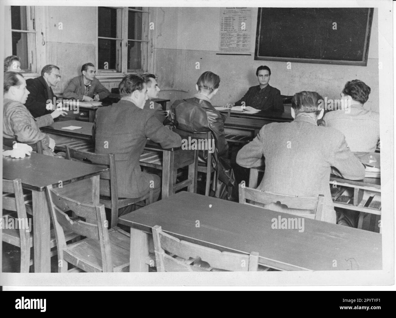 1950 school hi-res stock photography and images - Alamy