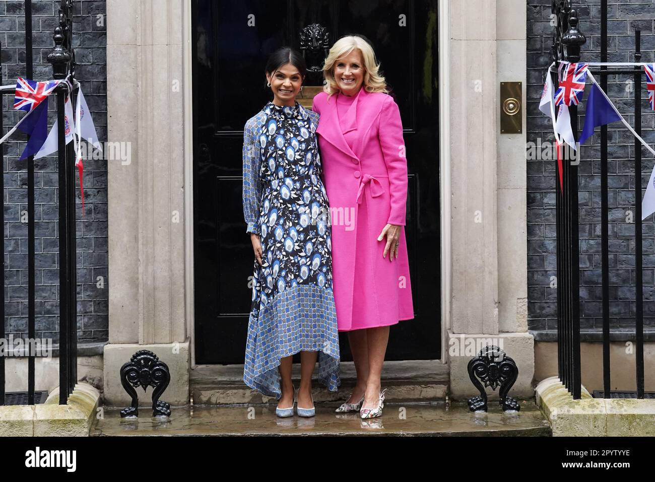 Akshata Murty greets the First Lady of the United States, Dr Jill Biden ...
