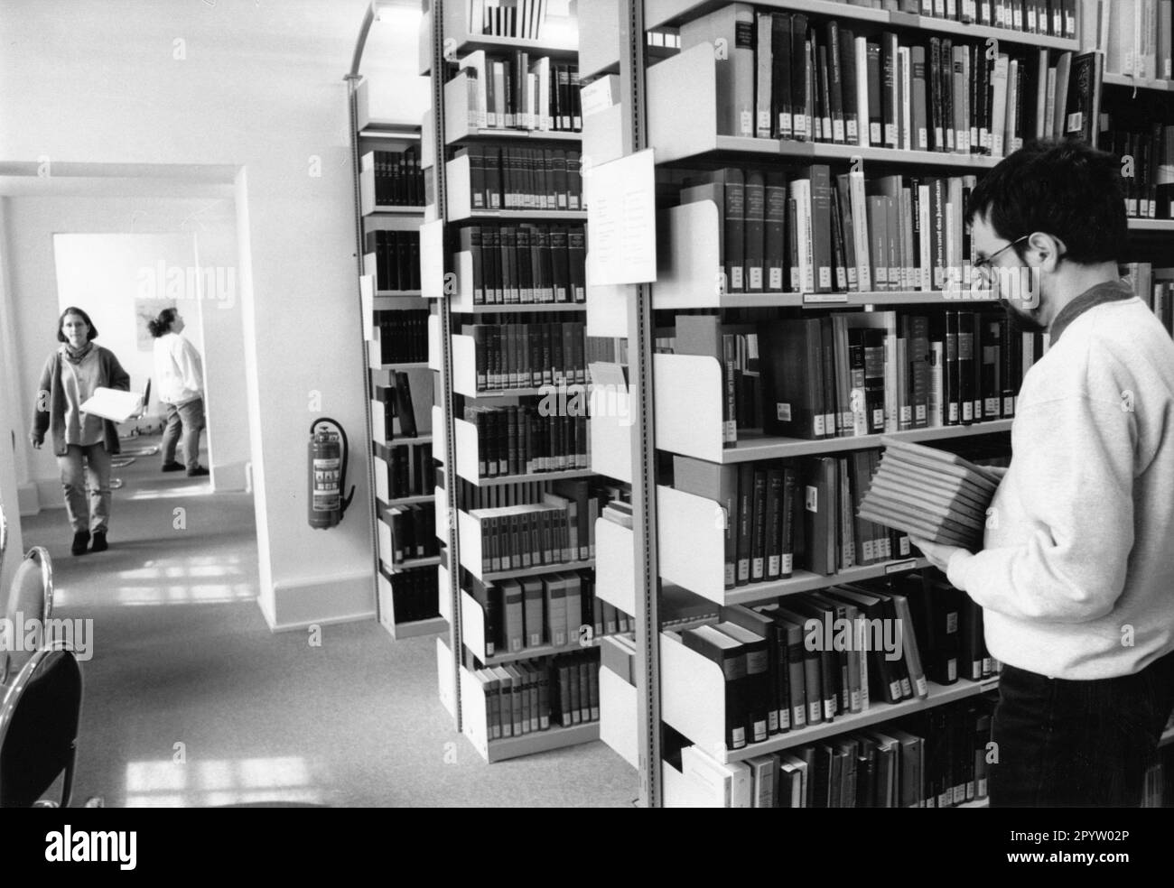 In the Departmental Library of the University of Potsdam at Neues ...