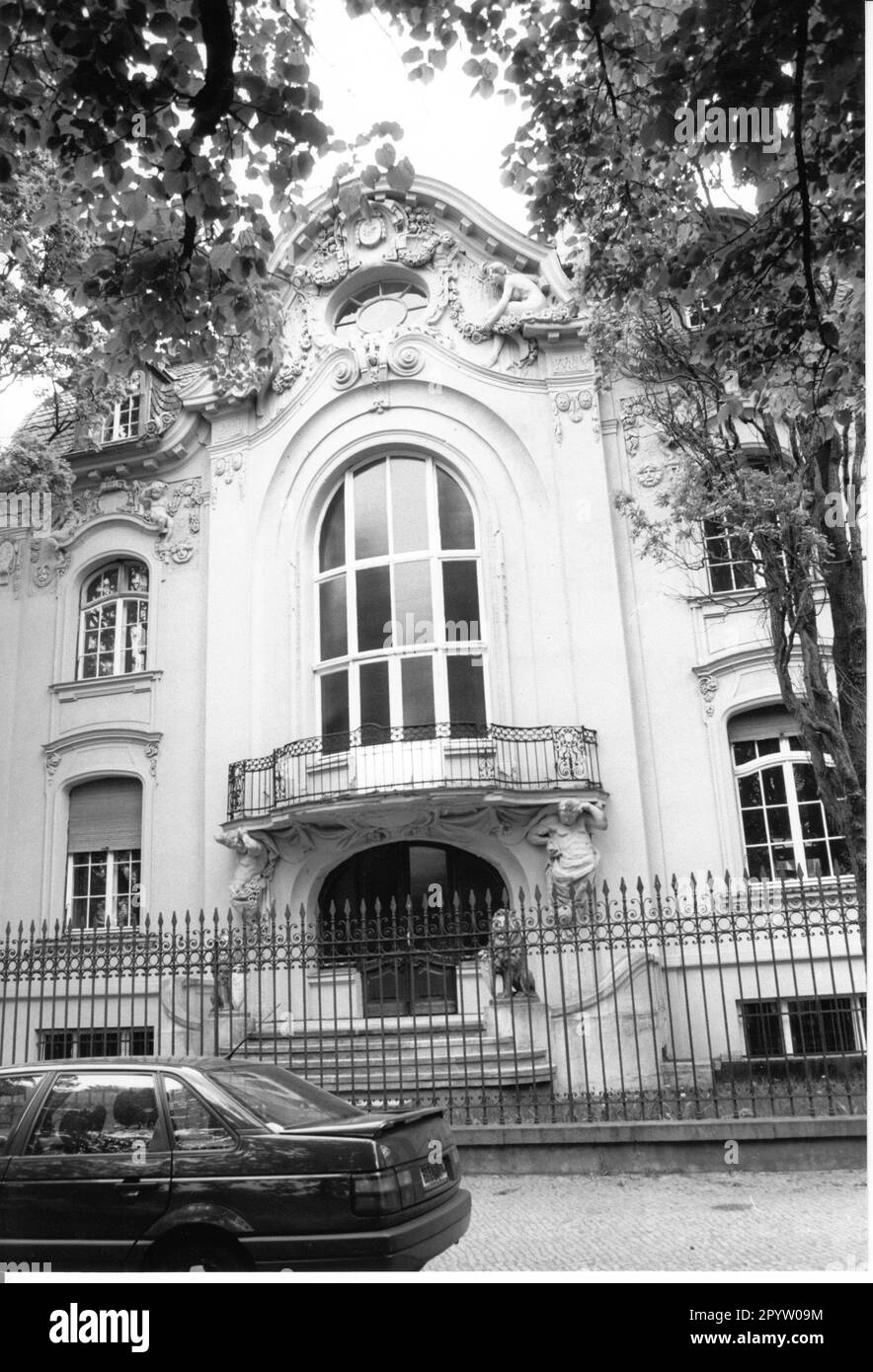 Löwenvilla, also Villa Rohn is a listed building and is located at ...