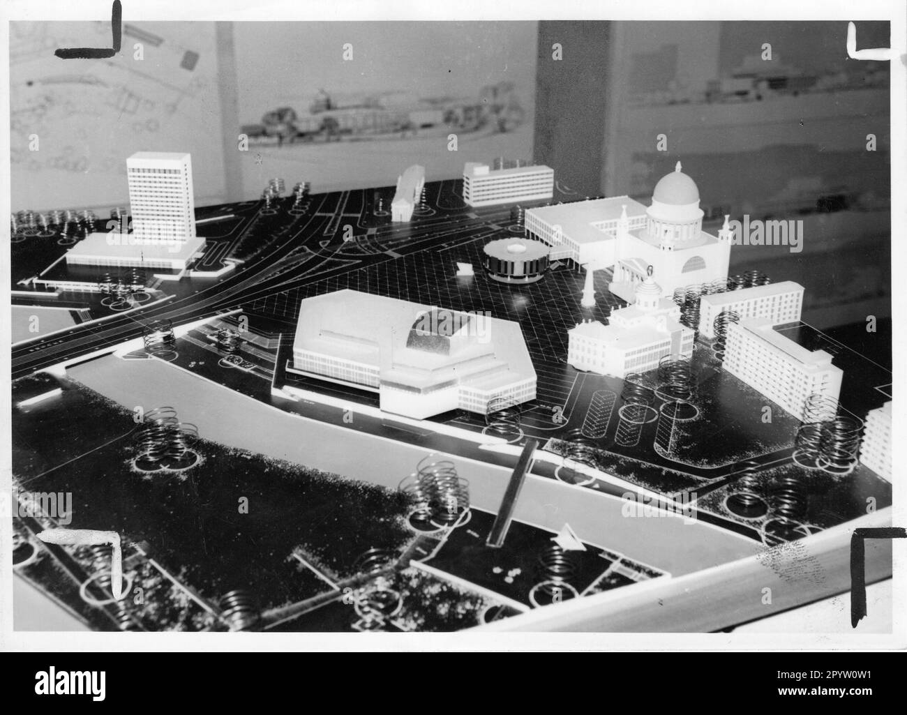 Model/design for Potsdam's redesign of the city center at the Alter ...