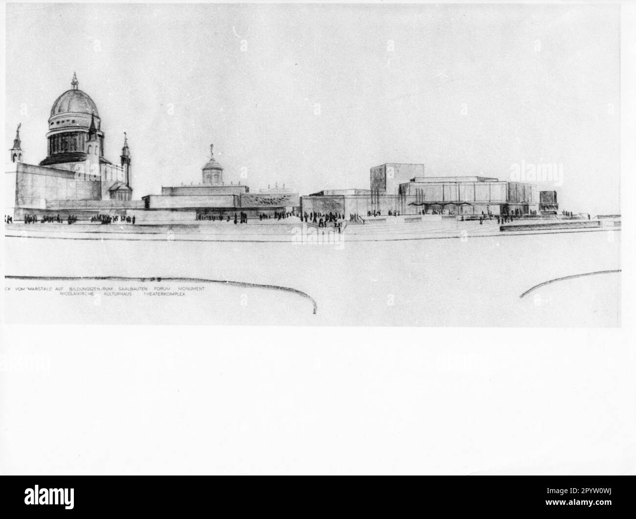 Design for Potsdam's redesign of the city center at the Alter Markt in ...