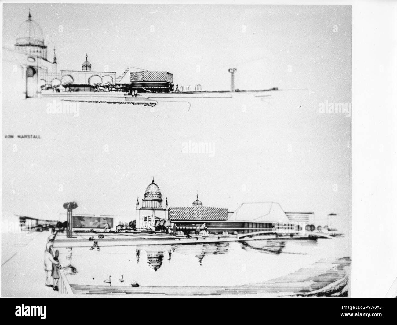 Design for Potsdam's redesign of the city center at the Alter Markt in ...
