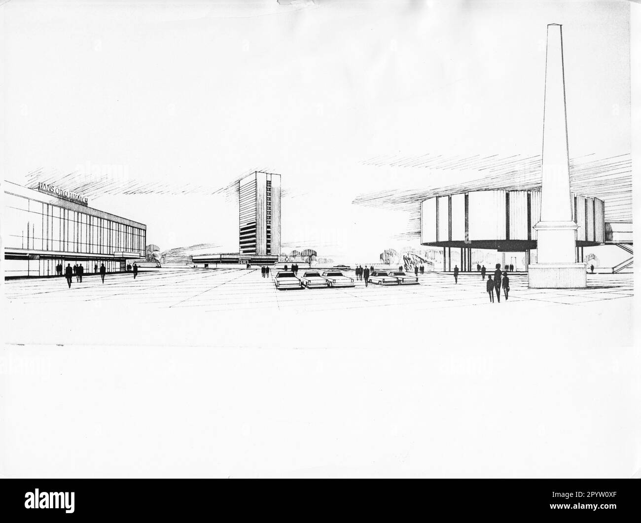 Design for Potsdam's redesign of the city center at the Alter Markt in ...