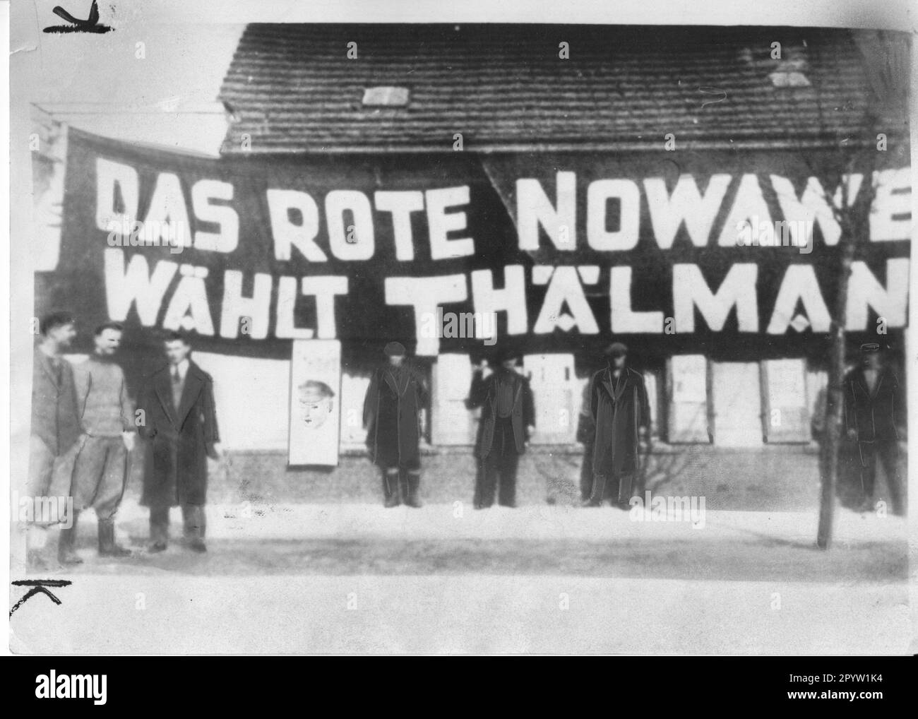 "Potsdam party headquarters of the KPD in Babelsberg ""Das rote Nowawes ...