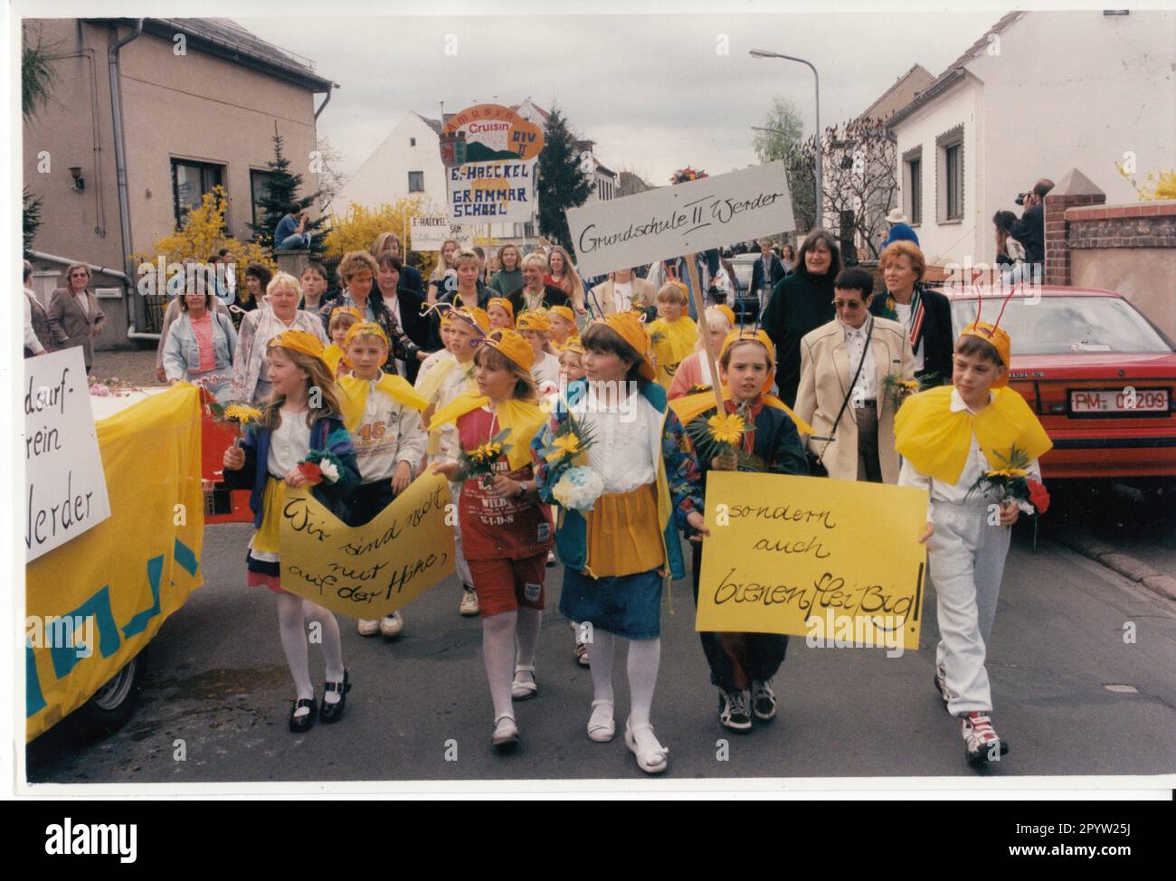 Werder/Havel 117th tree blossom festival 1996 folk festival, blossoms ...