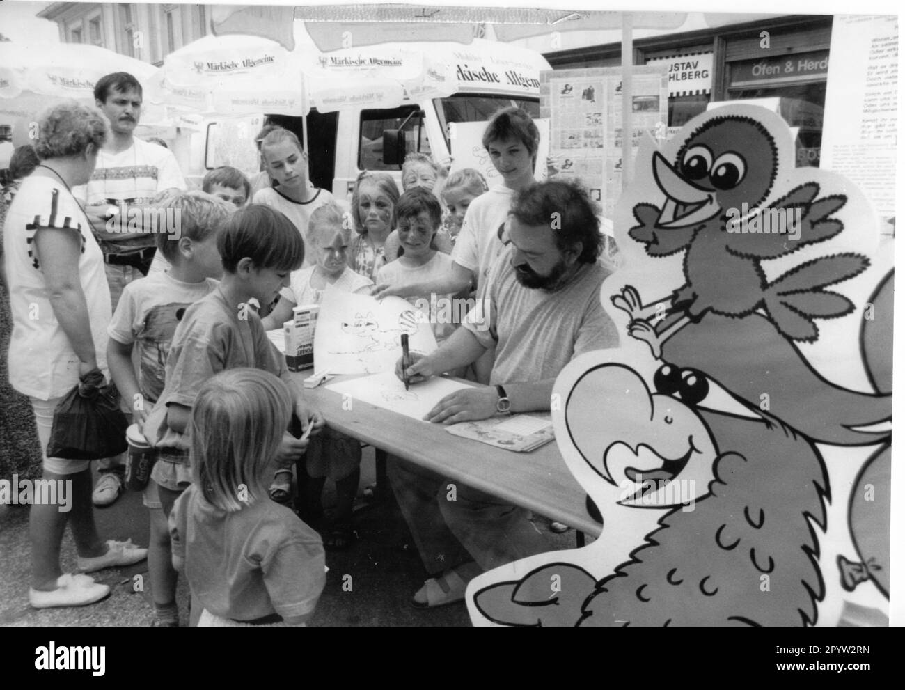 Potsdam 1000 years 1000-year celebration 1993 here children's festival ...