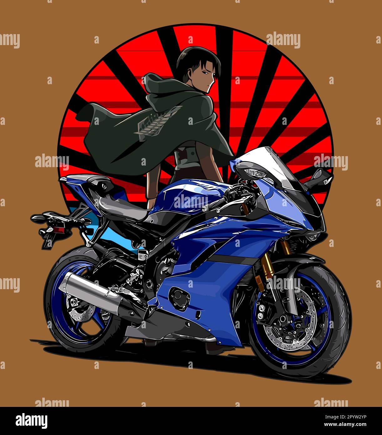 biker vector template Stock Vector Image & Art - Alamy