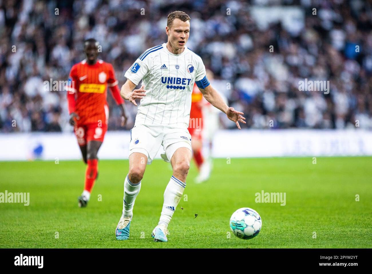 Copenhagen, Denmark. 04th May, 2023. Viktor Claesson (7) of FC Copenhagen seen during the DBU ...