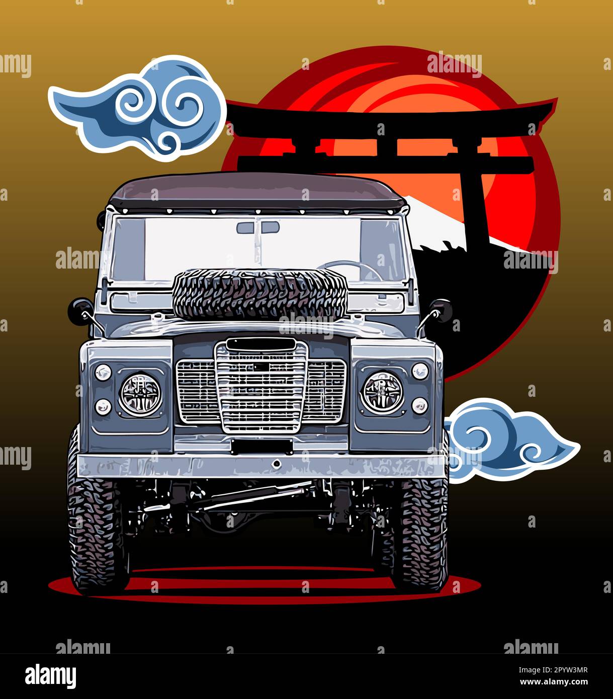 suv vector template Stock Vector Image & Art - Alamy