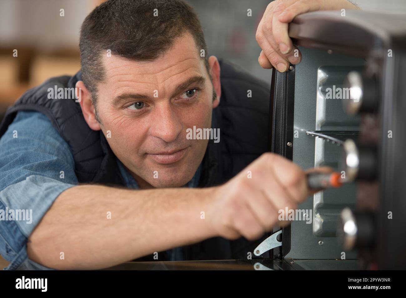 Broken coffee machine hi-res stock photography and images - Alamy