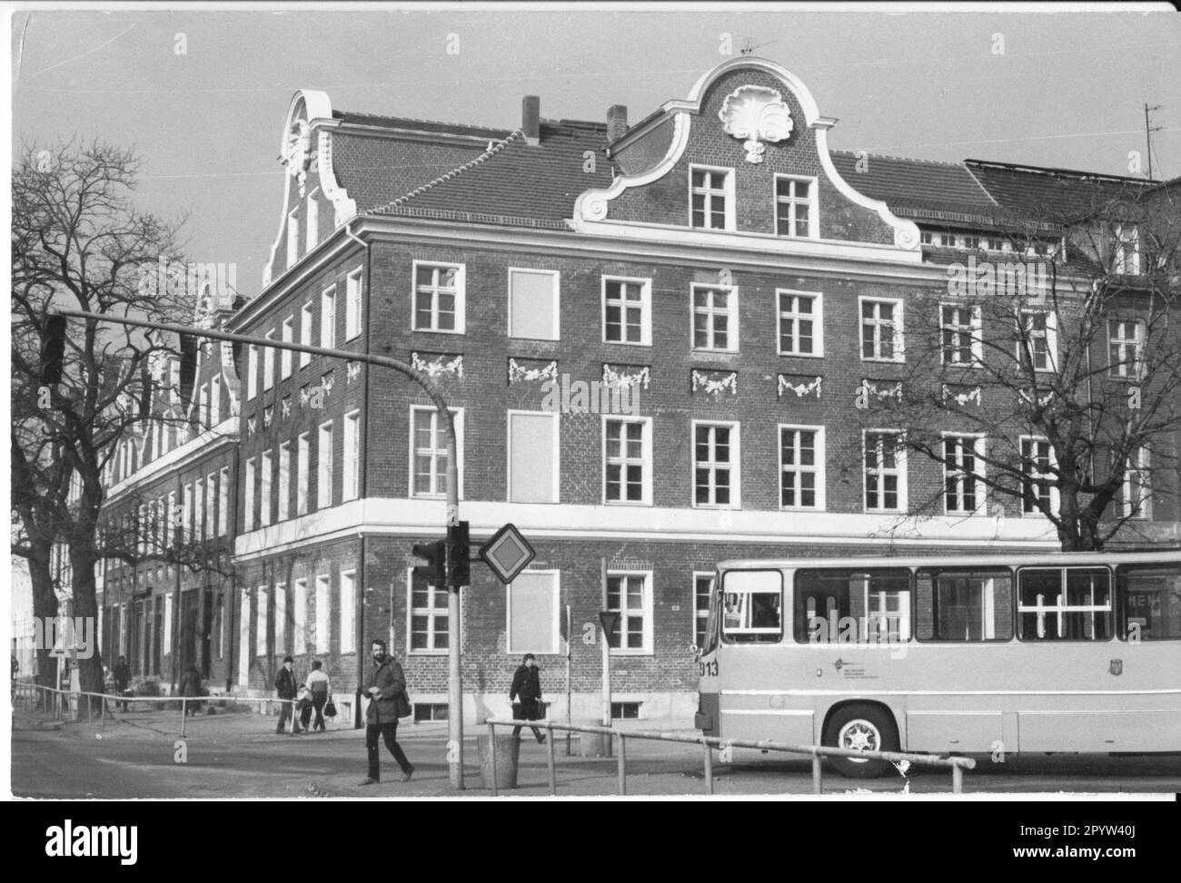 Potsdam Dutch Quarter Am Bassinplatz corner Charlottenstraße Ikarus Bus ...