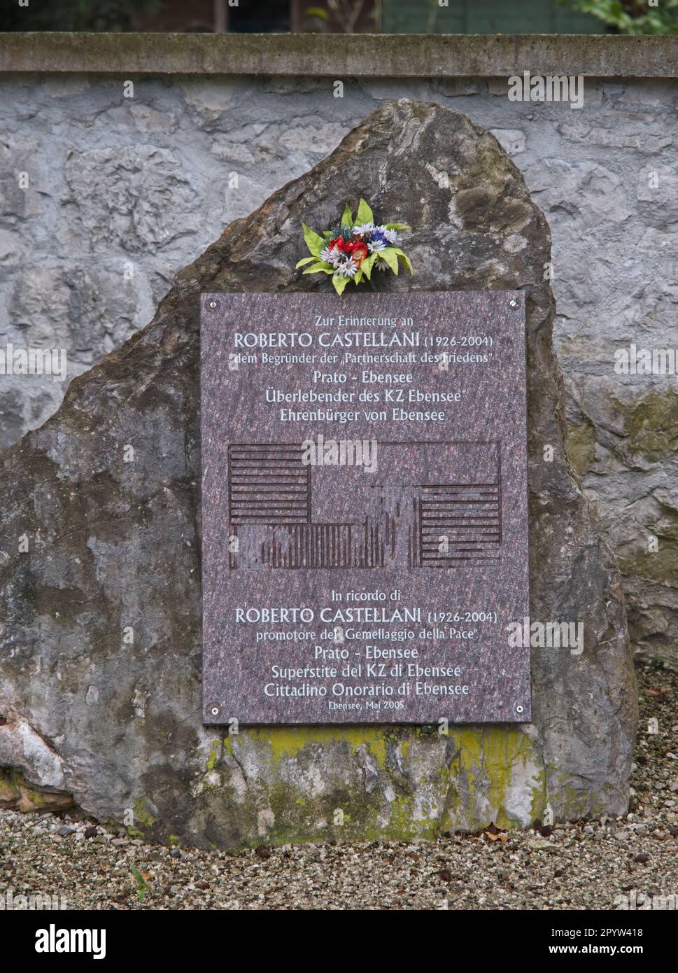 Ebensee, Austria - Apr 24, 2023: Ebensee was a subcamp of Mauthausen ...