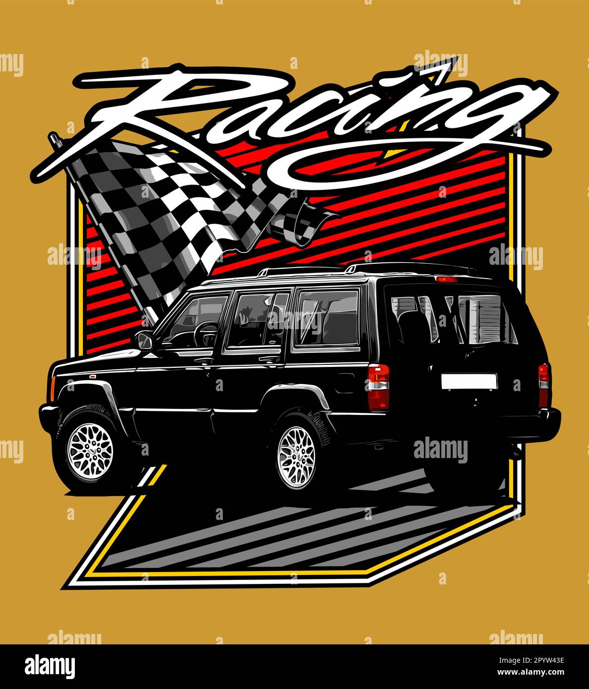 suv vector template Stock Vector Image & Art - Alamy