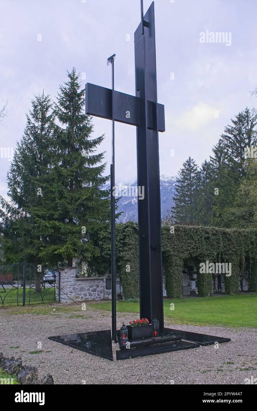 Ebensee, Austria - Apr 24, 2023: Ebensee was a subcamp of Mauthausen ...