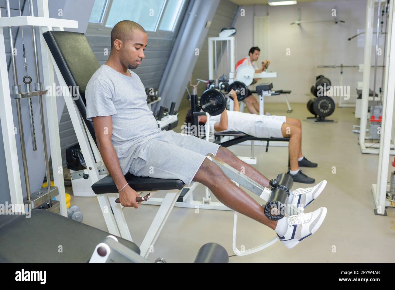 concept of physical transformation workout Stock Photo - Alamy