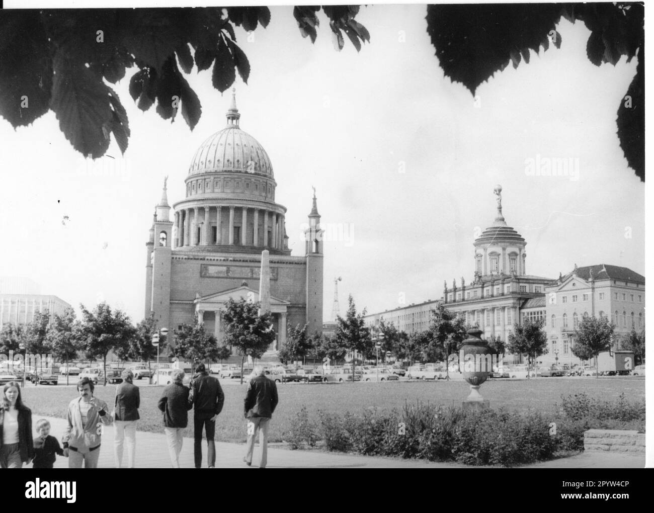 Potsdam old market parking lot gdr hi-res stock photography and images ...