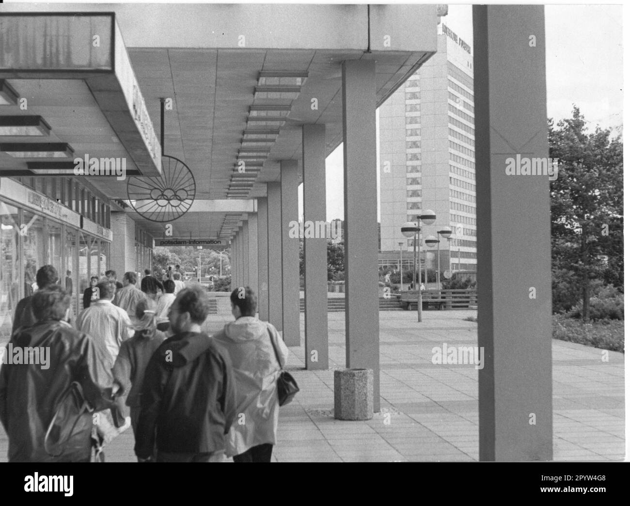 Potsdam building street Alter Markt sports house Olympia GDR Friedrich ...