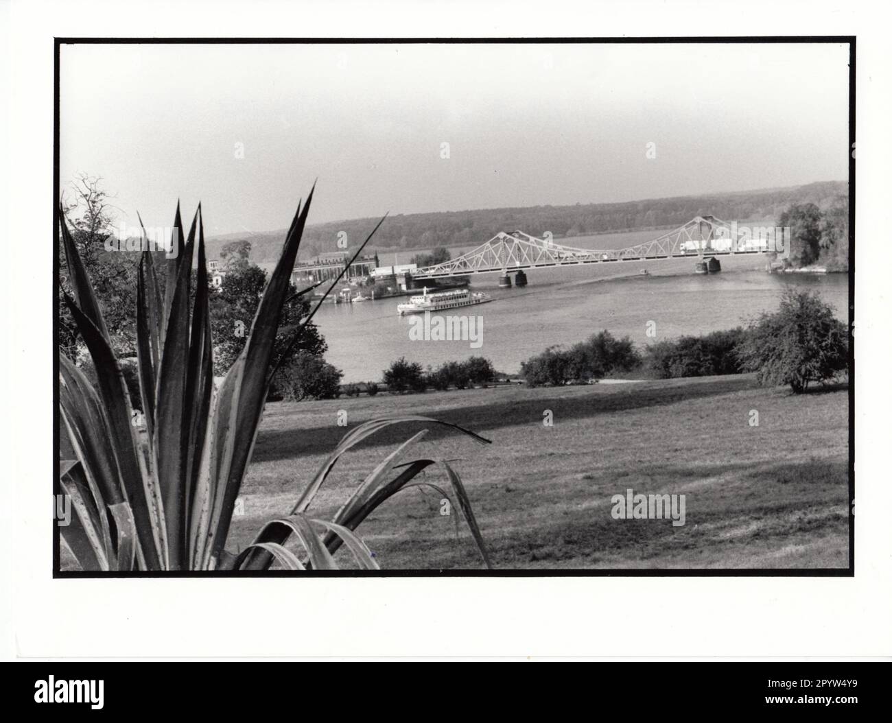 Glienicker bridge also called bridge of unity or agent bridge.On the ...