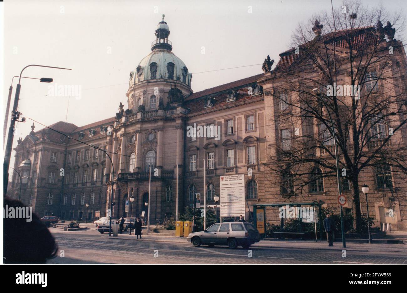 The town hall(also Stadthaus) of the city of Potsdam at Friedrich-Ebert ...