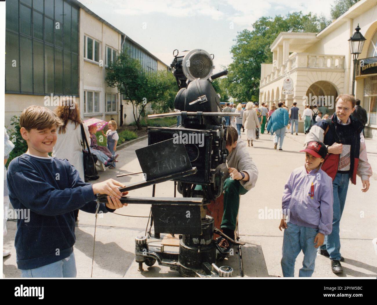 Children's party at the Babelsberg studio tour. Babelsberg Film Park. Studio Babelsberg. Event ...