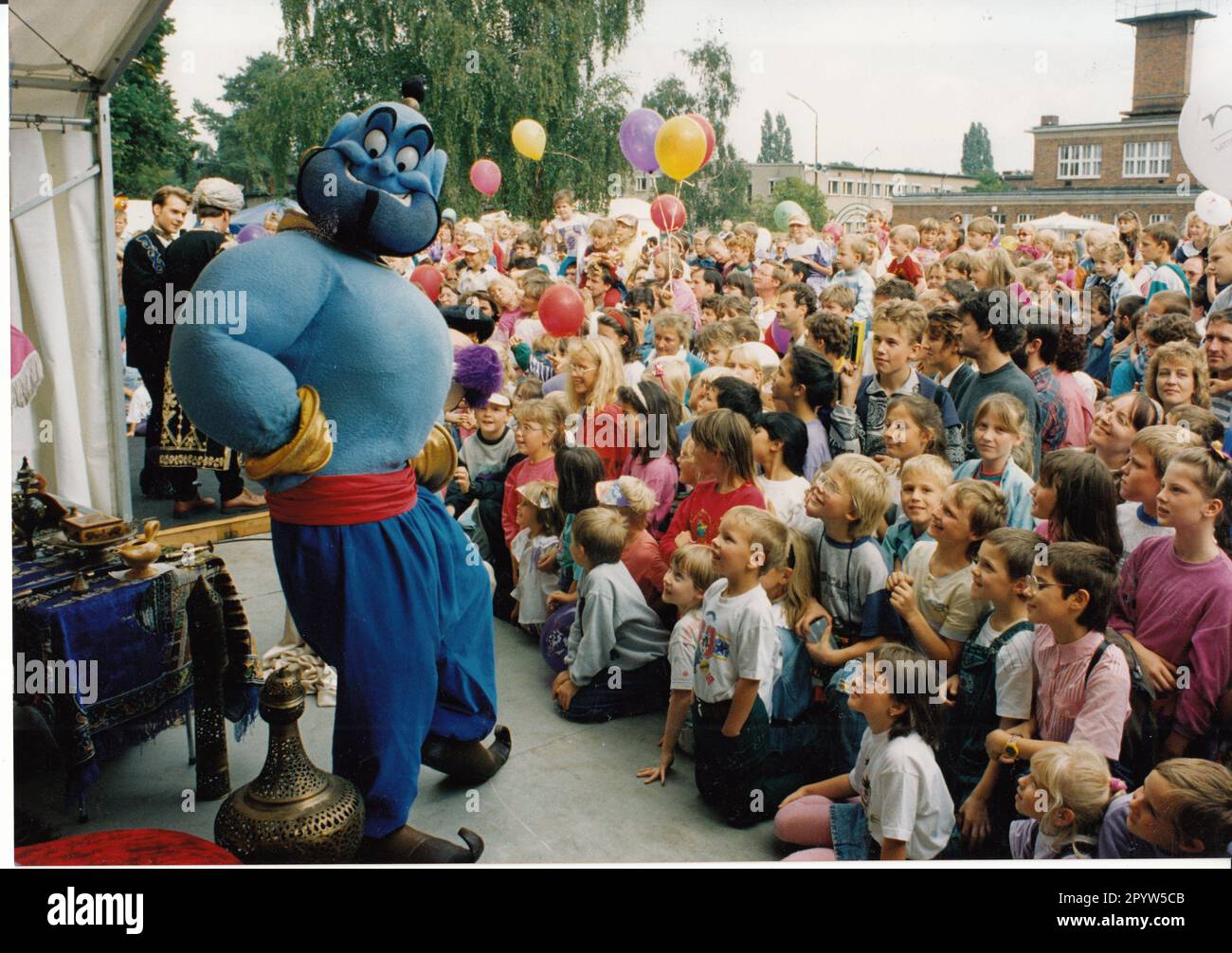 ARD children's party at the Babelsberg studio tour. Babelsberg Film Park. Studio Babelsberg ...