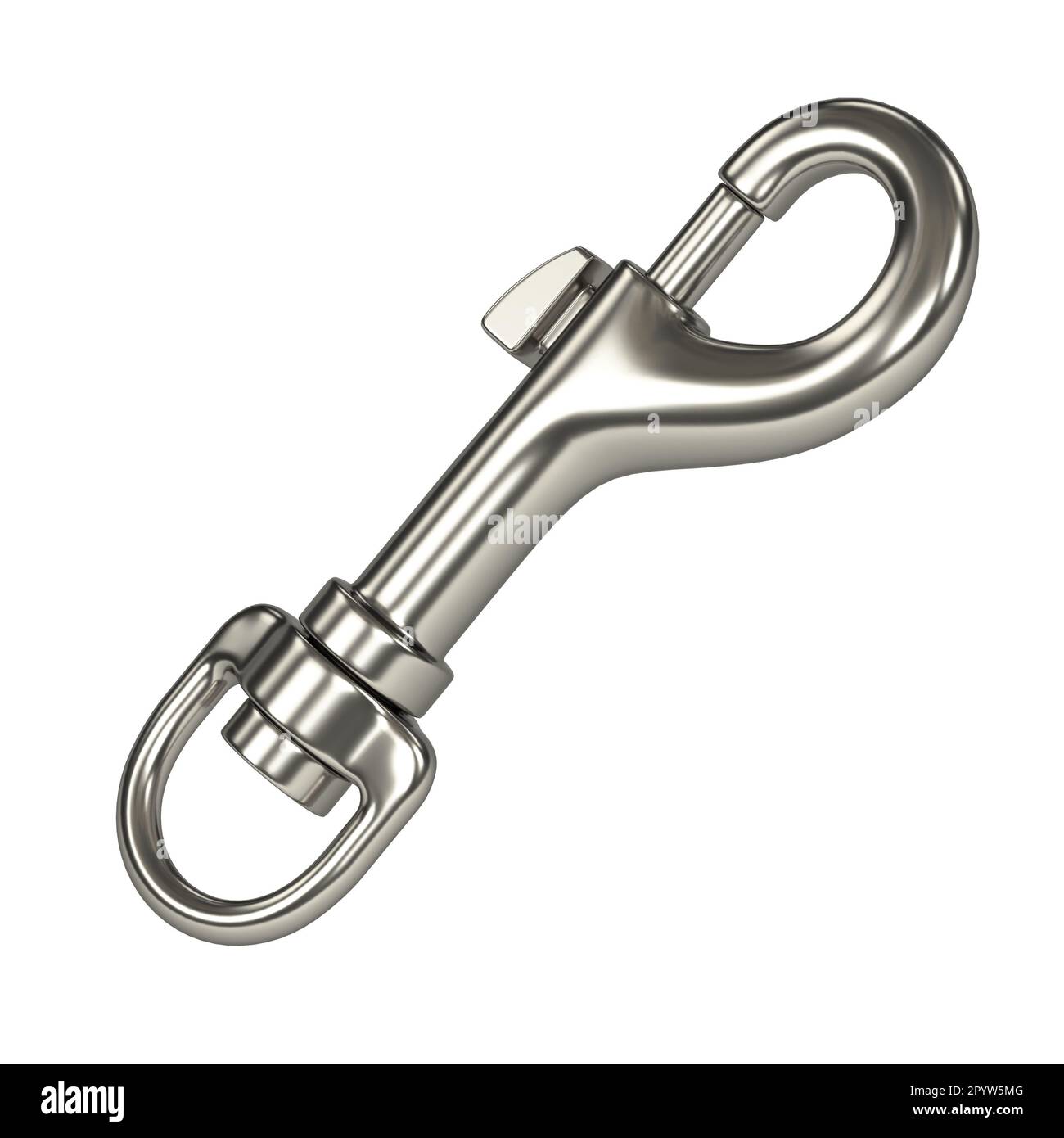 Trigger hook 3D rendering illustration isolated on white background ...