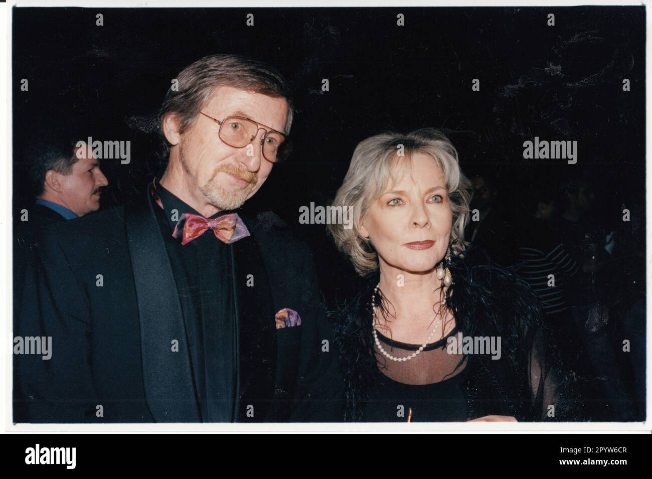 Schauspieler Rolf Römer und Annekathrin Bürger. Atelierfest zum 50 ...