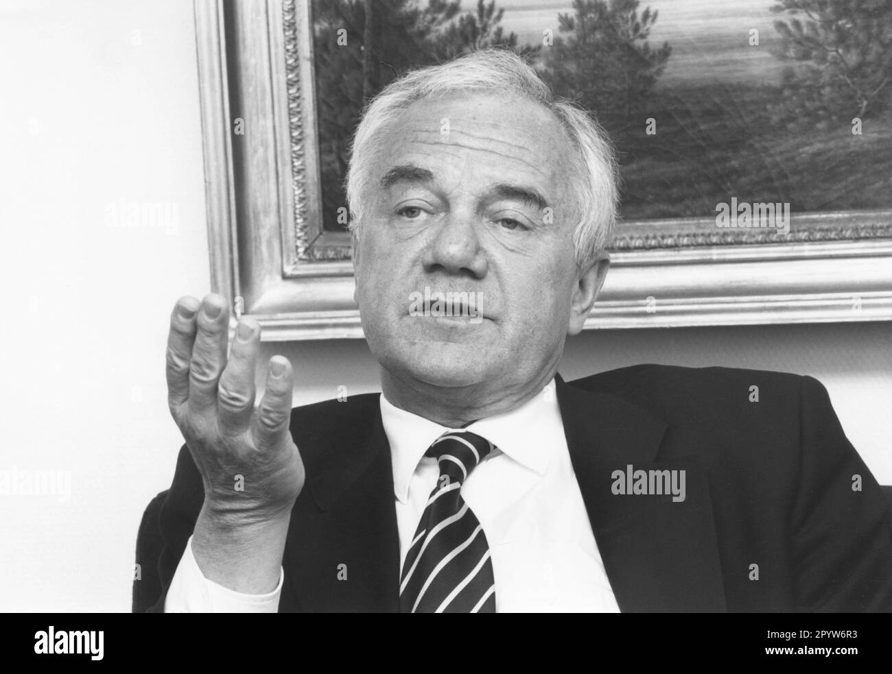 Brandenburg prime minister manfred stolpe hi-res stock photography and ...