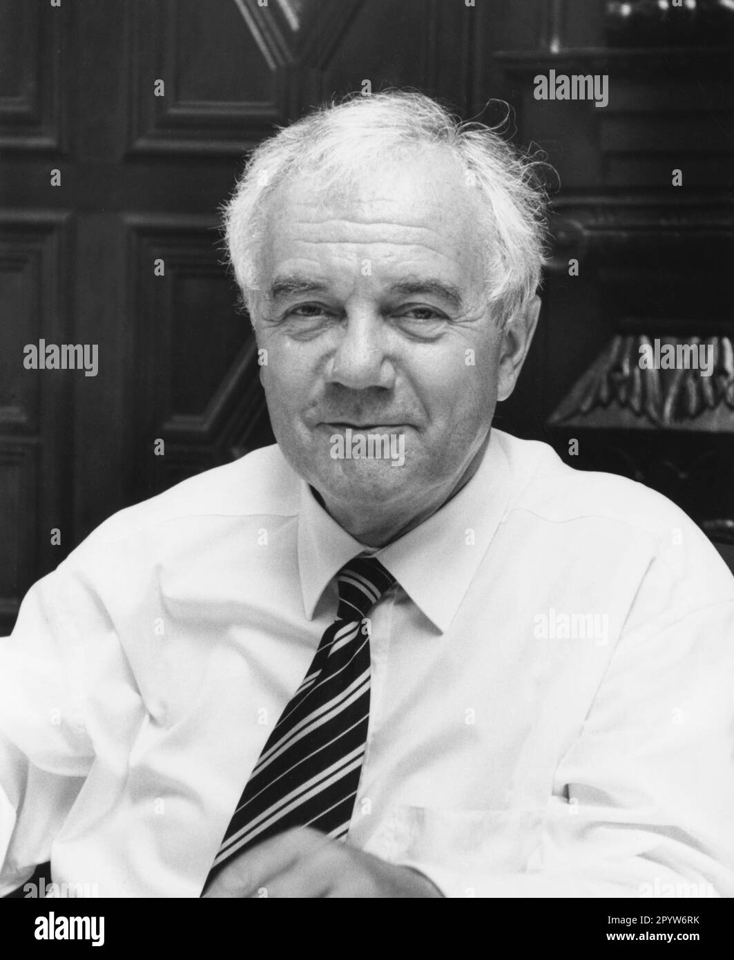 Manfred Stolpe, German politician, Minister President of Brandenburg ...