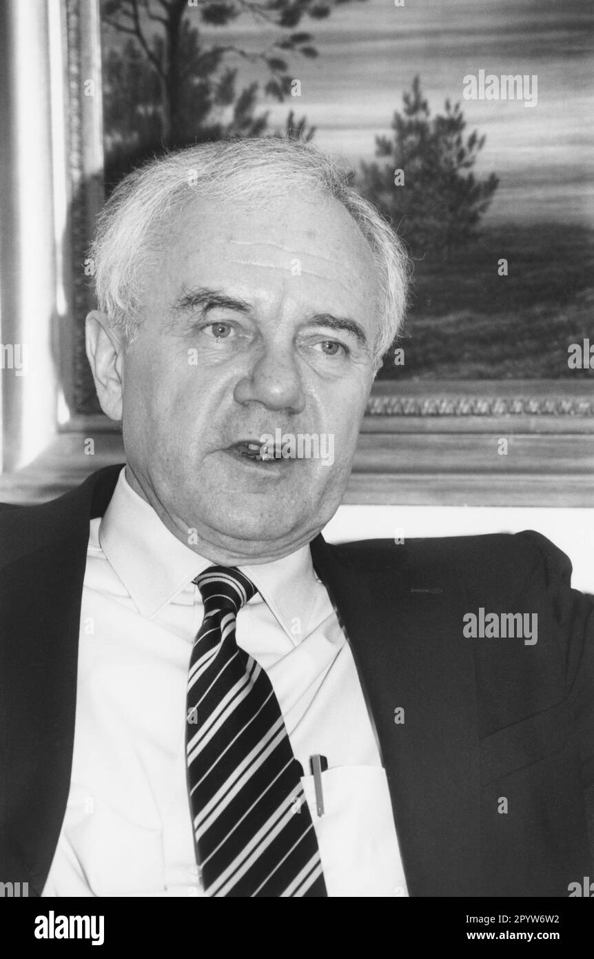 Manfred Stolpe, German politician, Minister President of Brandenburg ...